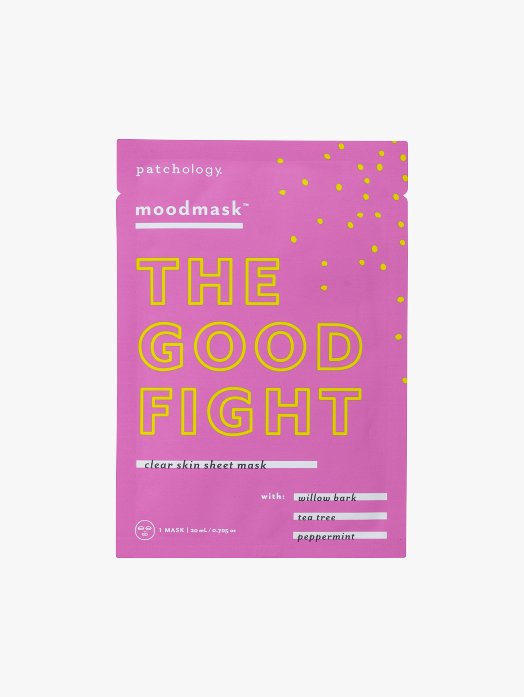 Patchology Moodmask The Good Fight Sheet Mask | MECCA