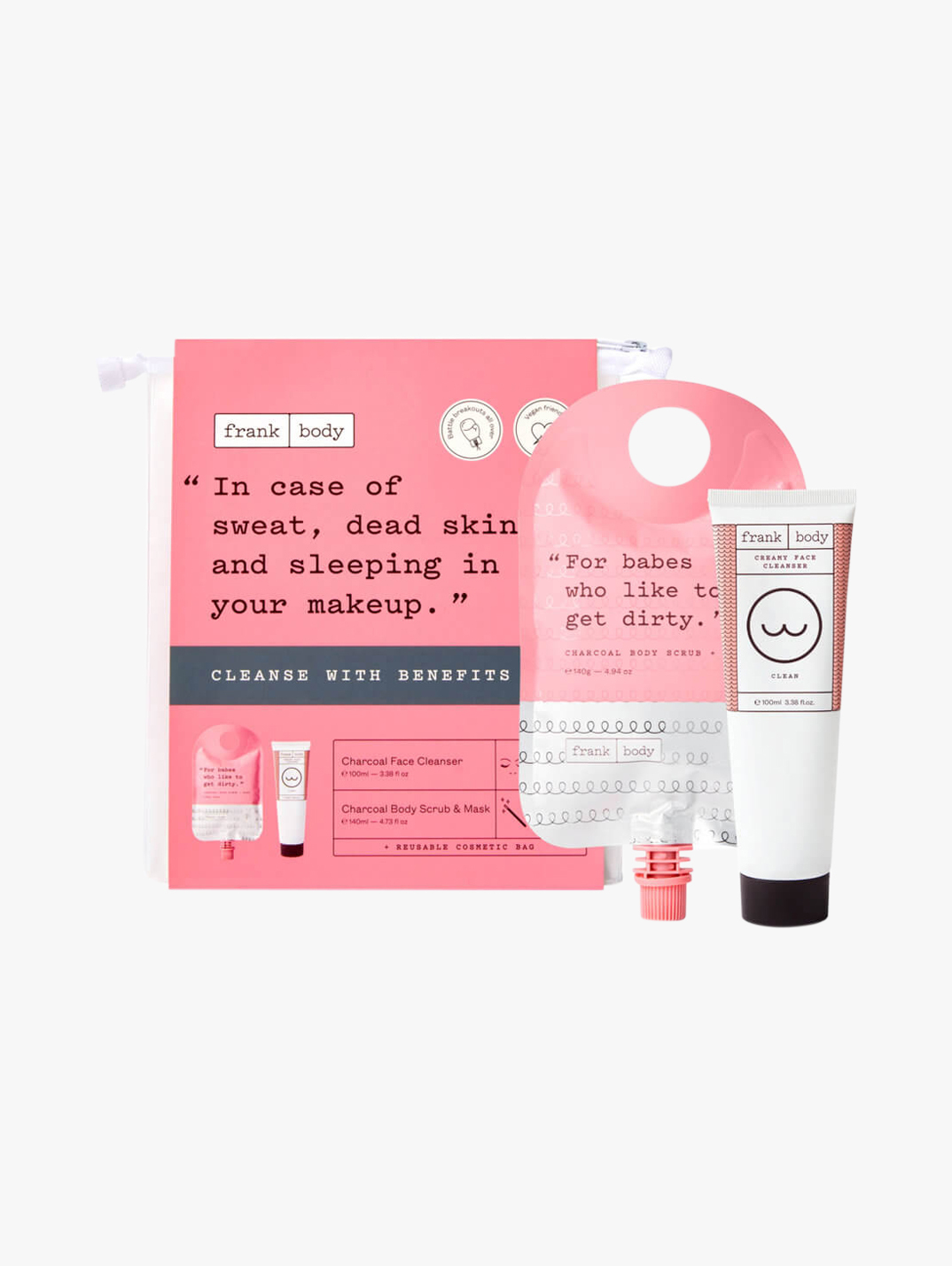 Frank Body Cleanse with Benefits Kit | MECCA