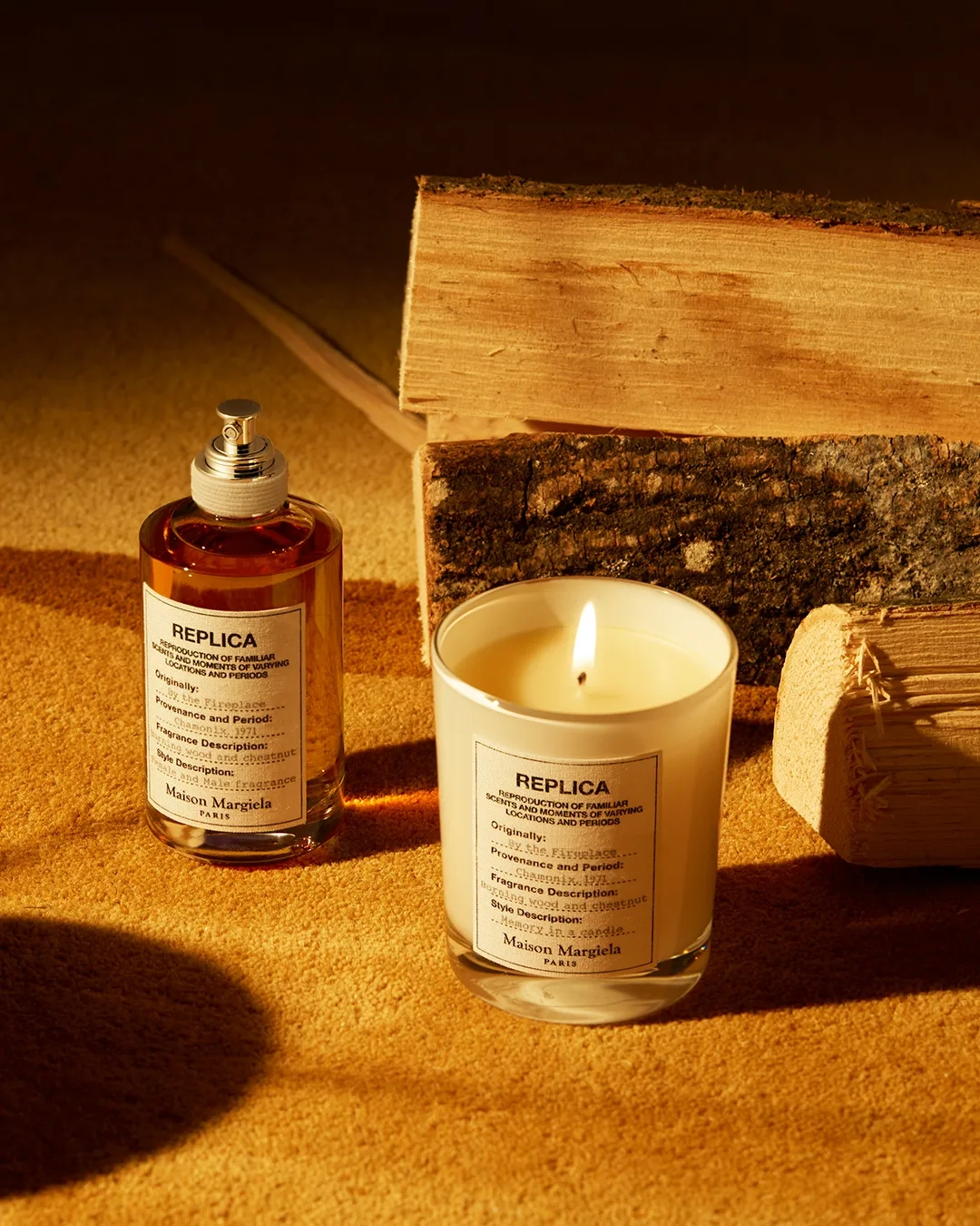 MAISON MARGIELA Replica By the Fireplace Candle MECCA