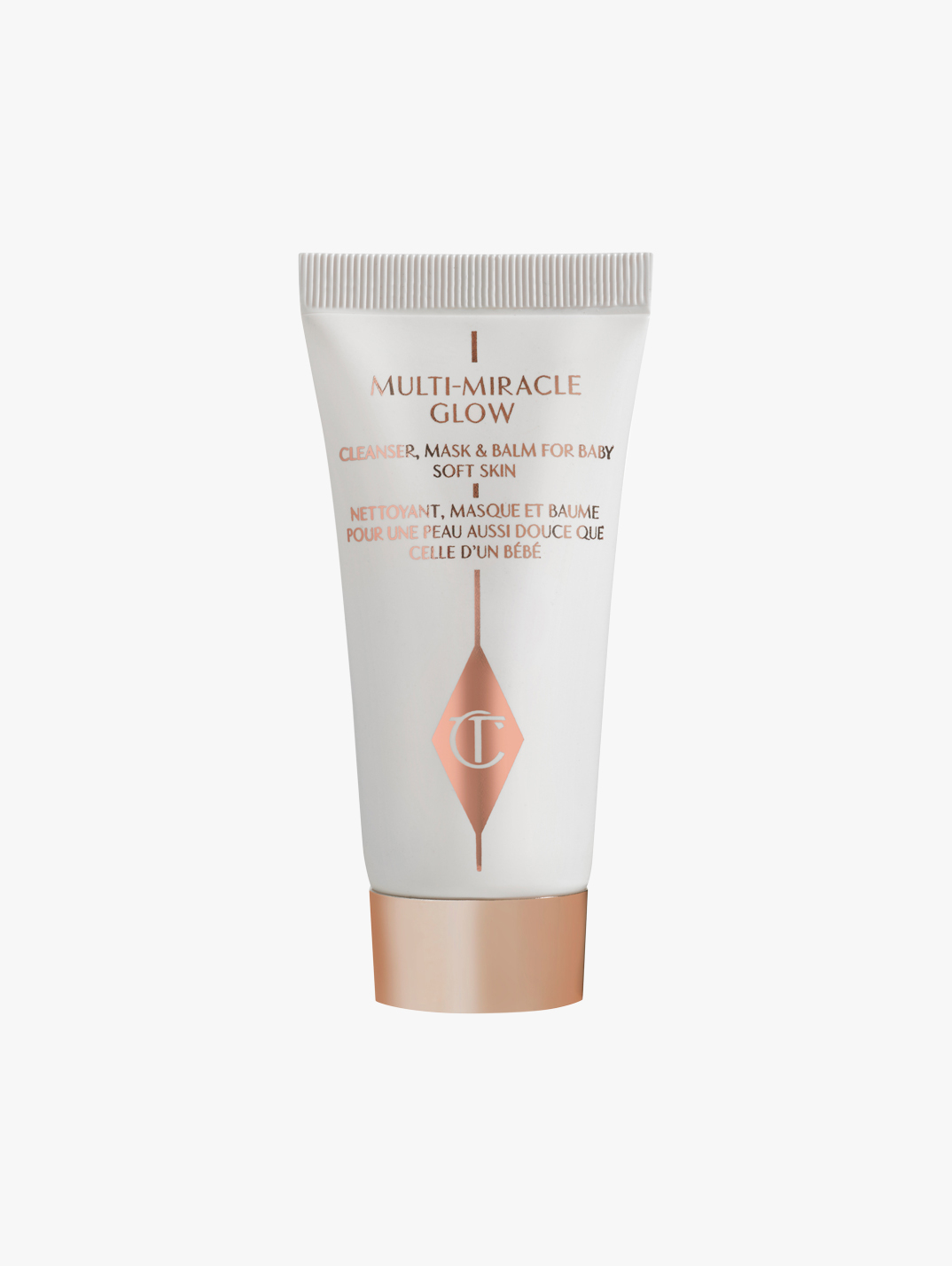 Charlotte Tilbury Multi-Miracle Glow 3-in-1 Cleanser, Mask & Balm 15ml ...