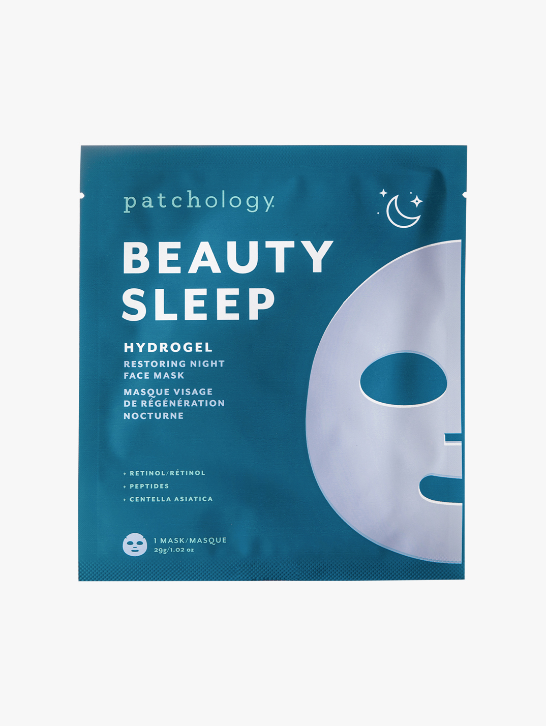 Patchology Beauty Sleep Hydrogel Mask | MECCA