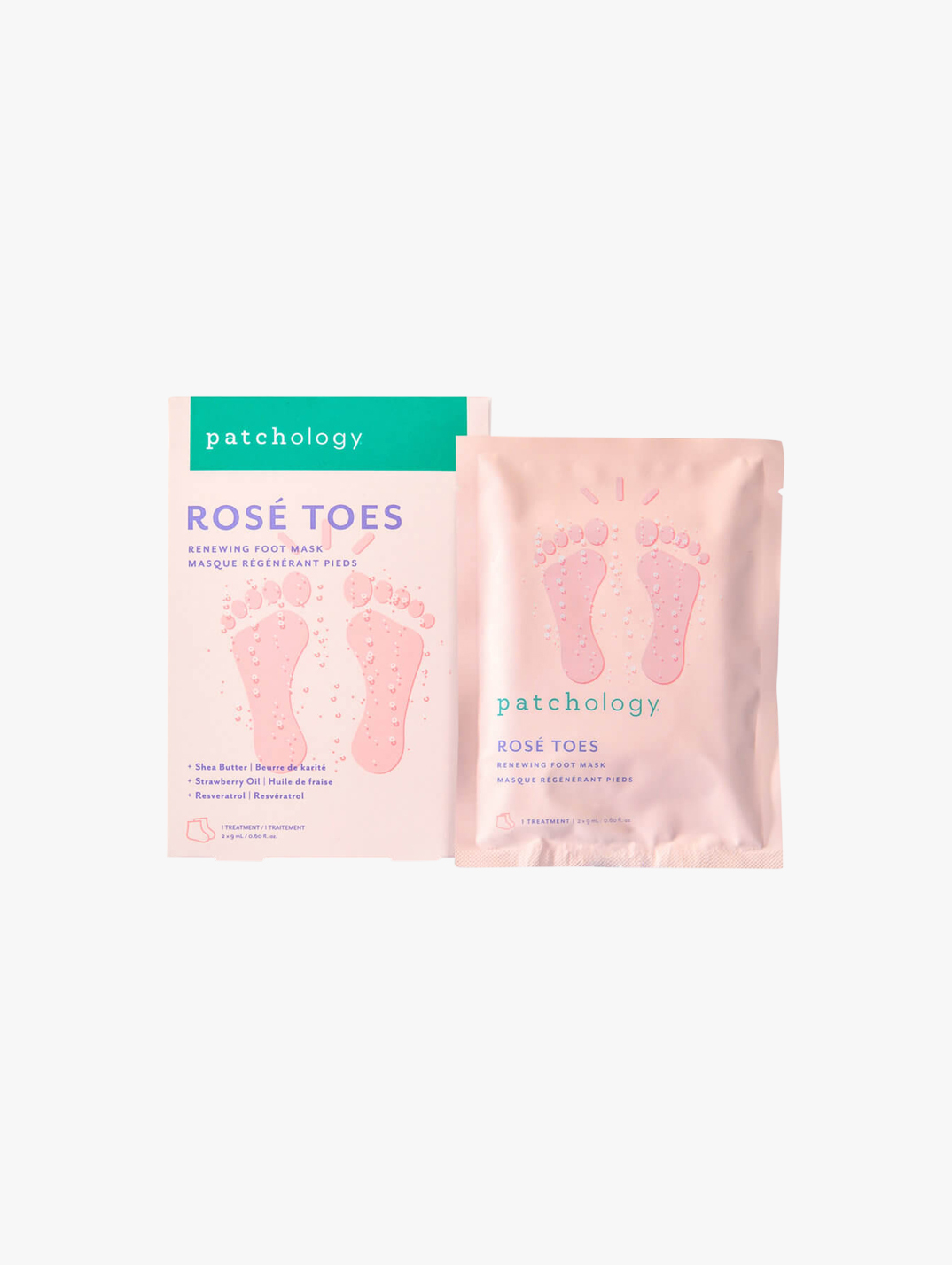 Patchology Rosé Toes Hand Mask | MECCA