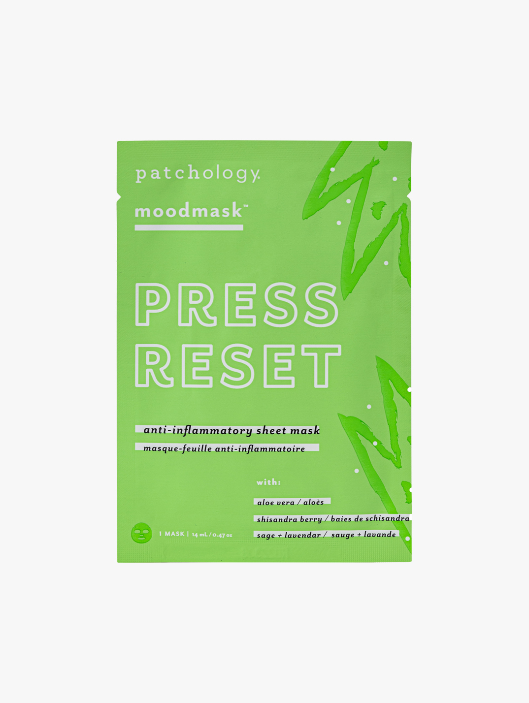 Patchology Moodmask Press Reset Soothing Sheet Mask | MECCA