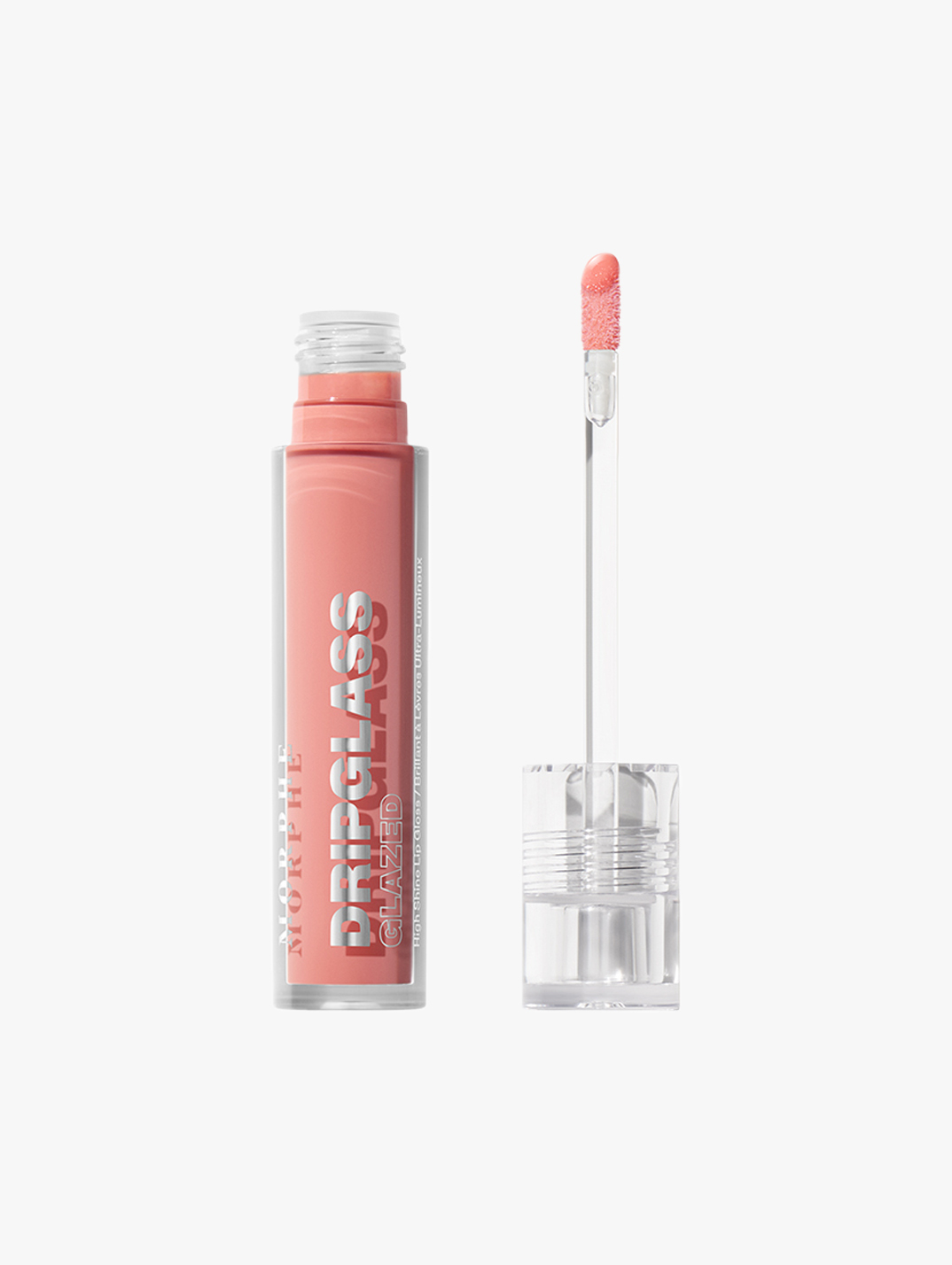 Morphe Dripglass Glazed High Shine Lip Gloss Polished Peach | MECCA
