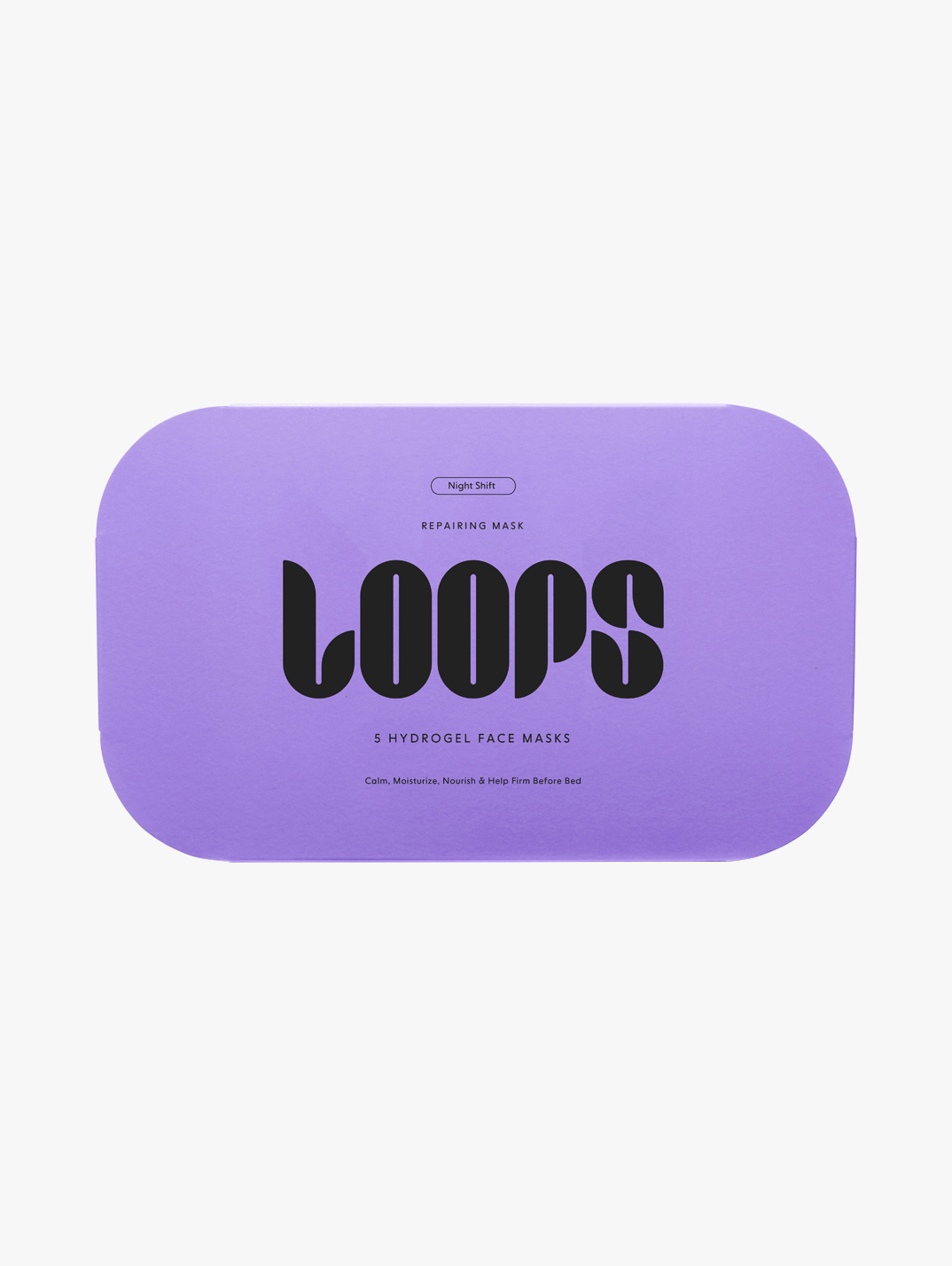LOOPS Night Shift Repairing Hydrogel Face Mask 5 Pack | MECCA