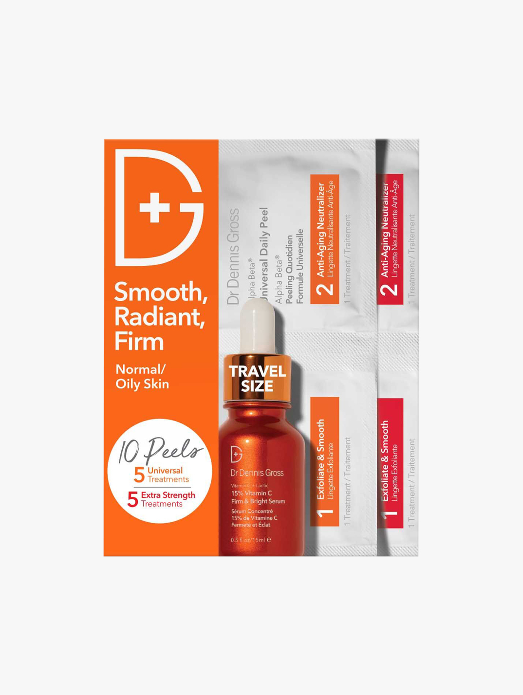 Dr. Dennis Gross Smooth, Radiant, Firm Normal/Oily Skin Kit | MECCA