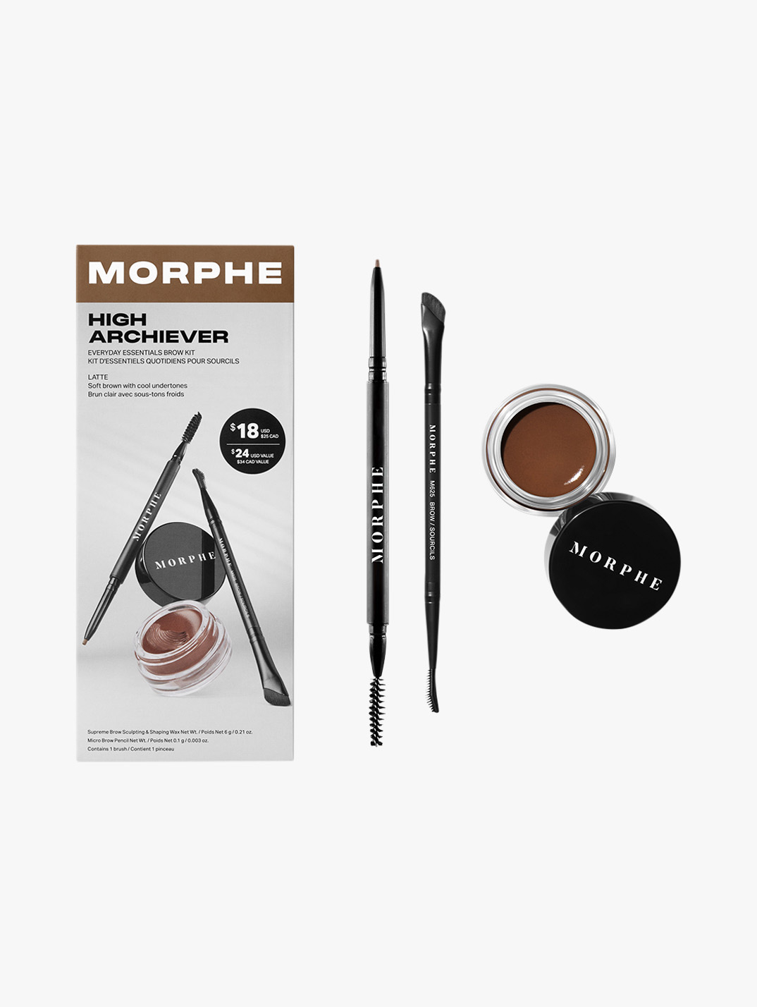 Morphe High Archiever Everyday Essentials Brow Kit | MECCA