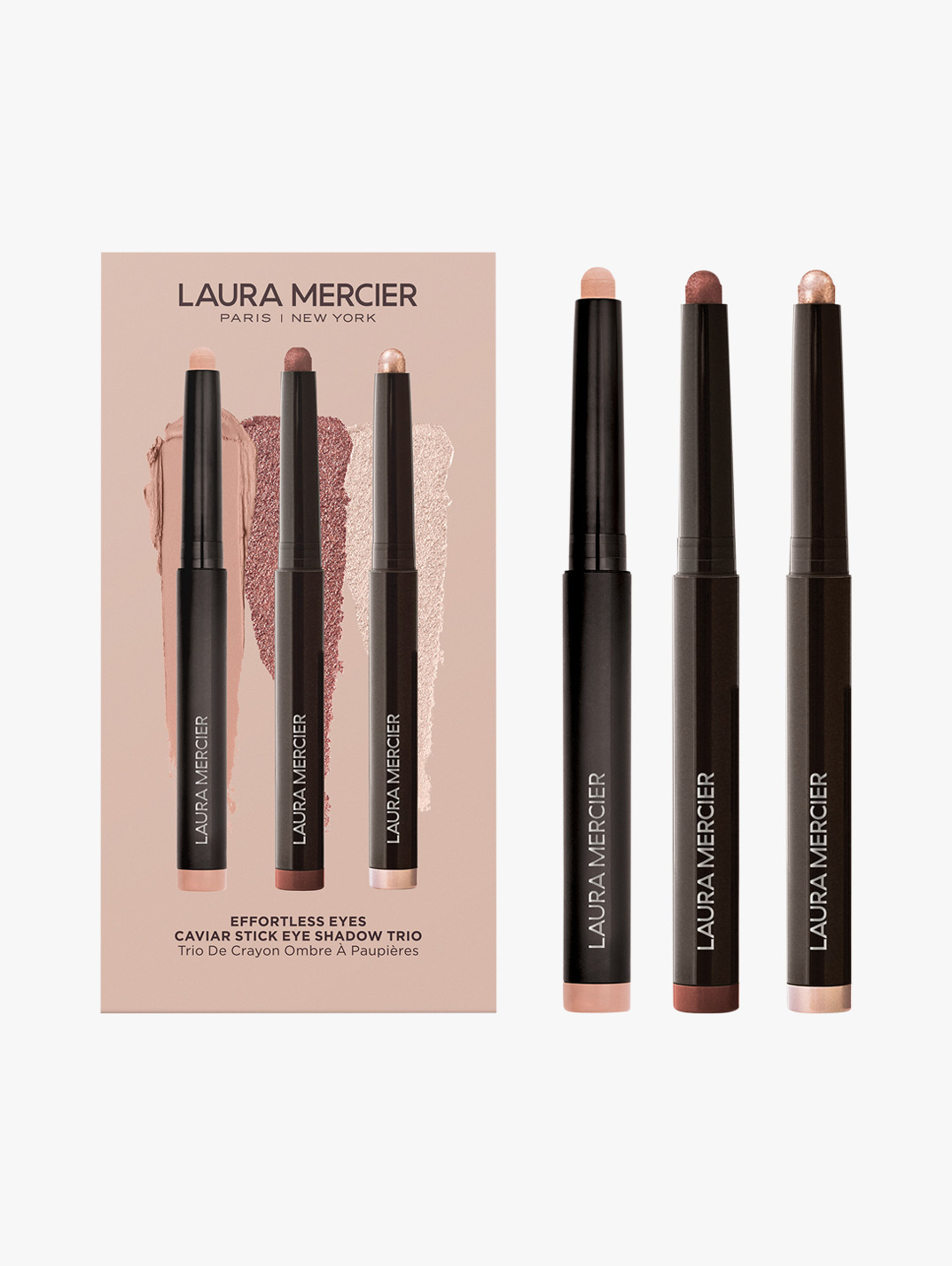 Laura Mercier Effortless Eyes Caviar Stick Eye Shadow Trio | MECCA