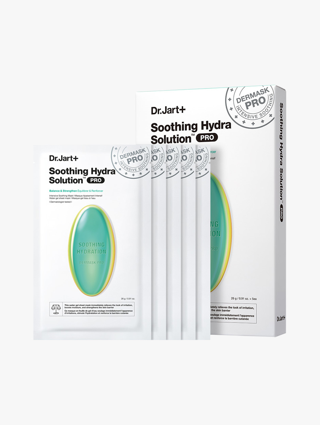 Dr. Jart+ Dermask Soothing Hydra Solution Pro Sheet Mask 5 Pack | MECCA
