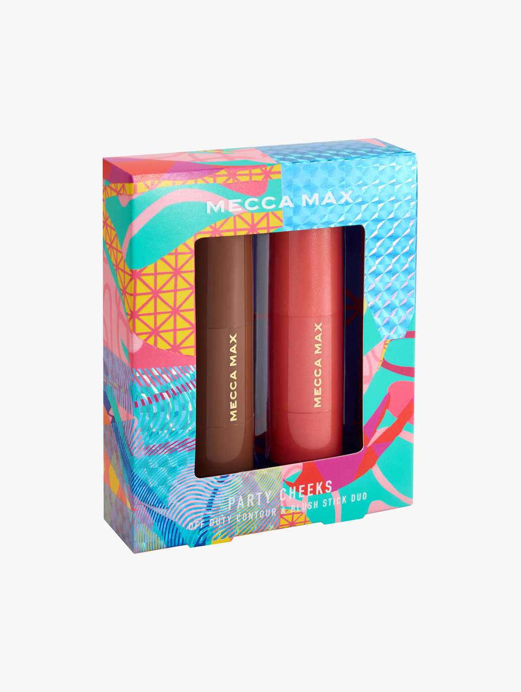 MECCA MAX Party Cheeks Contour & Blush Stick Duo | MECCA