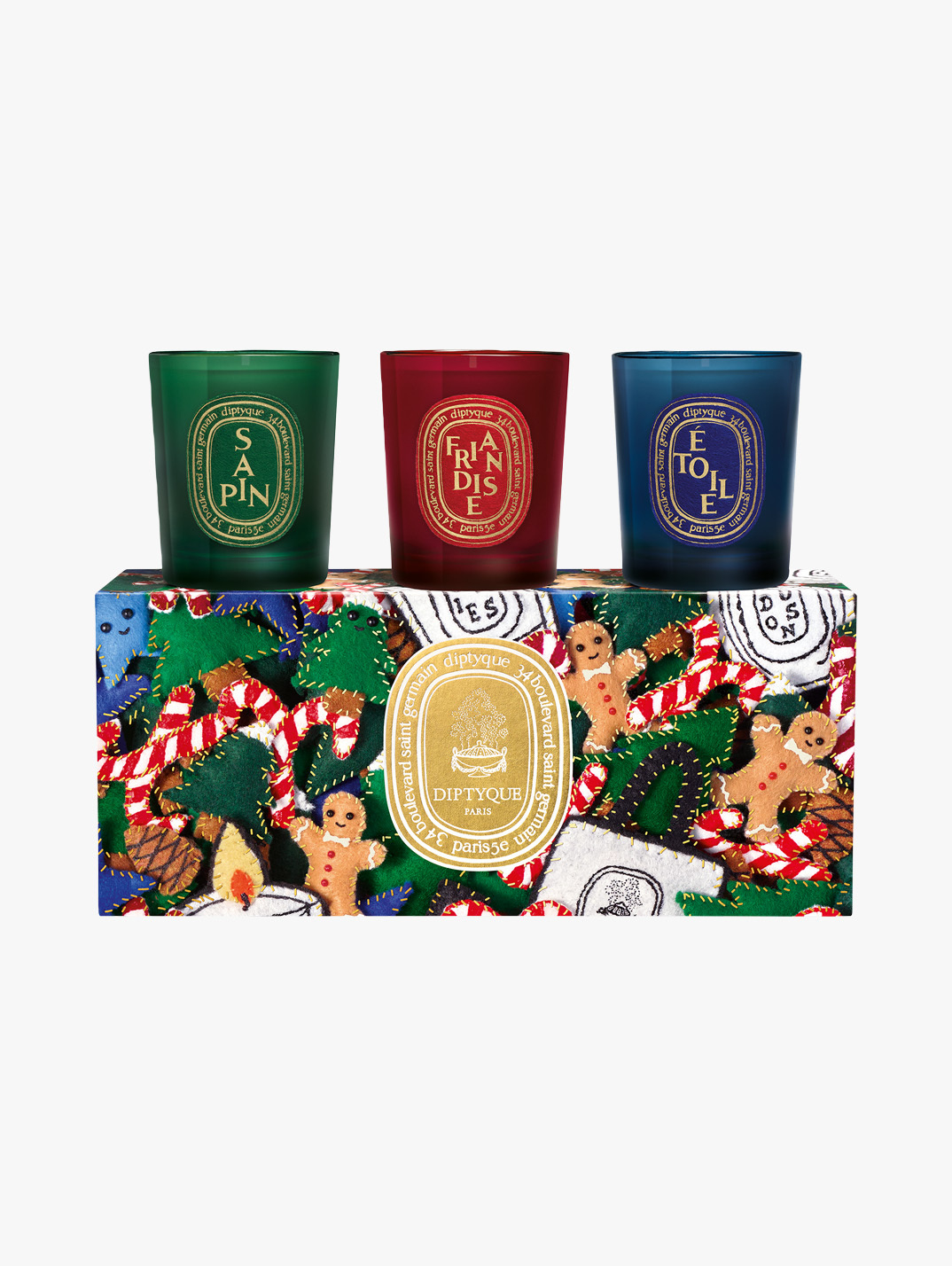 DIPTYQUE 3x70g Candle Set | MECCA