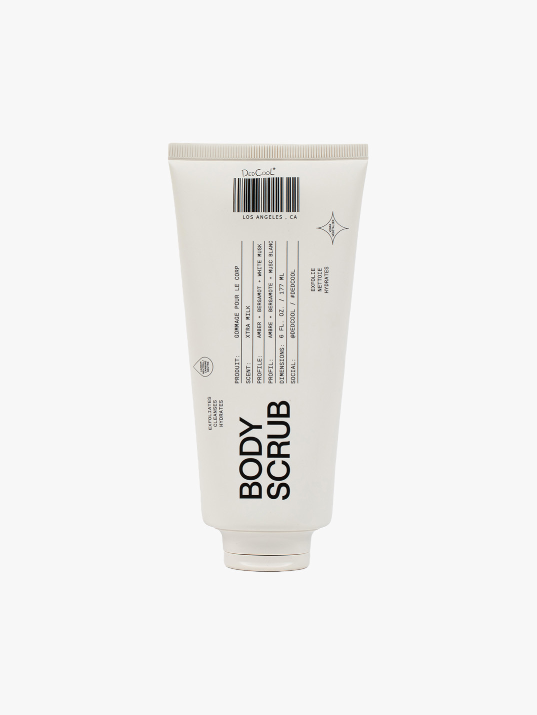 DedCool Xtra Milk Body Scrub 177ml | MECCA