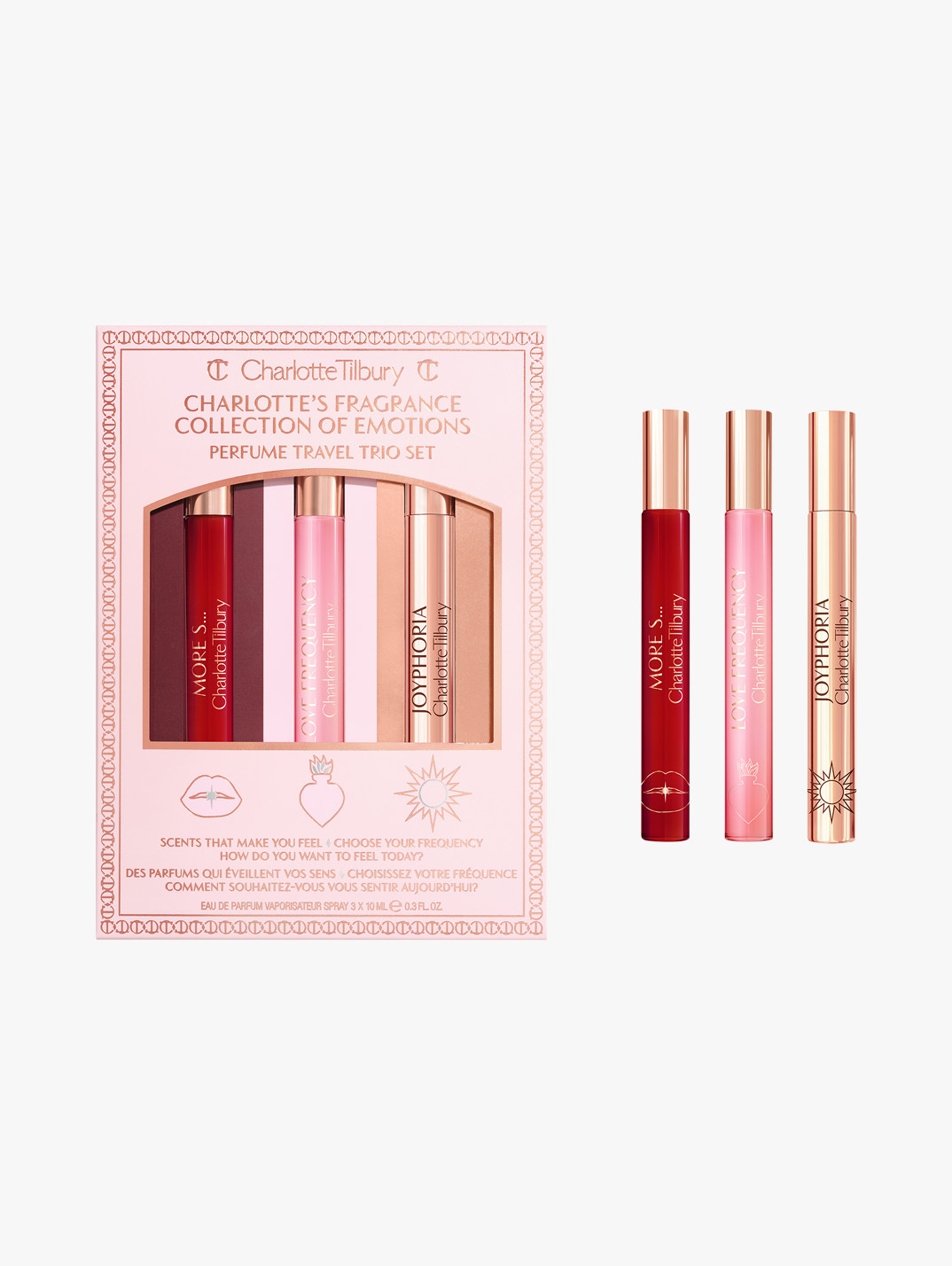 Charlotte Tilbury A Perfume Travel Trio | MECCA