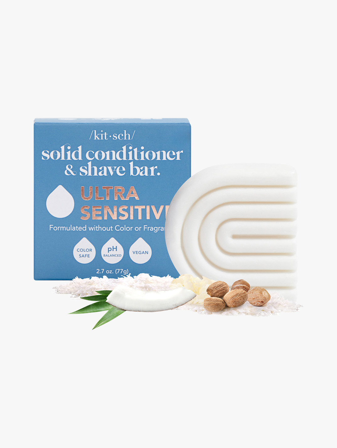 Kitsch Ultra Sensitive Solid Conditioner & Shave Bar | MECCA